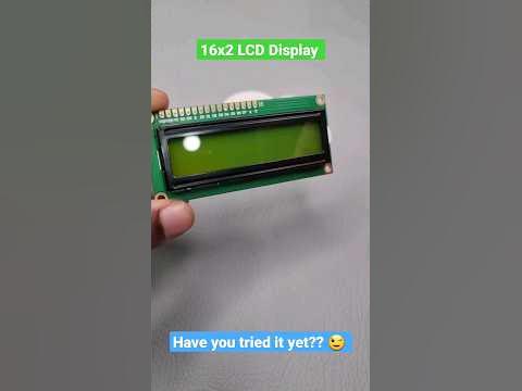Unwrapping a 16x2 LCD Display: What’s inside??🧐🧐 #diy #electronic #arduino #how #arduinoproject ...