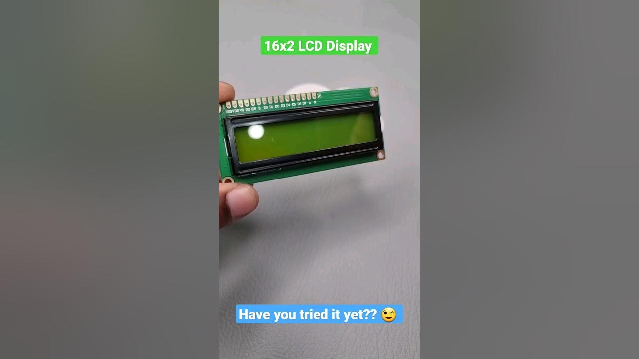 Unwrapping a 16x2 LCD Display: What’s inside??🧐🧐 #diy #electronic #arduino #how #arduinoproject ...
