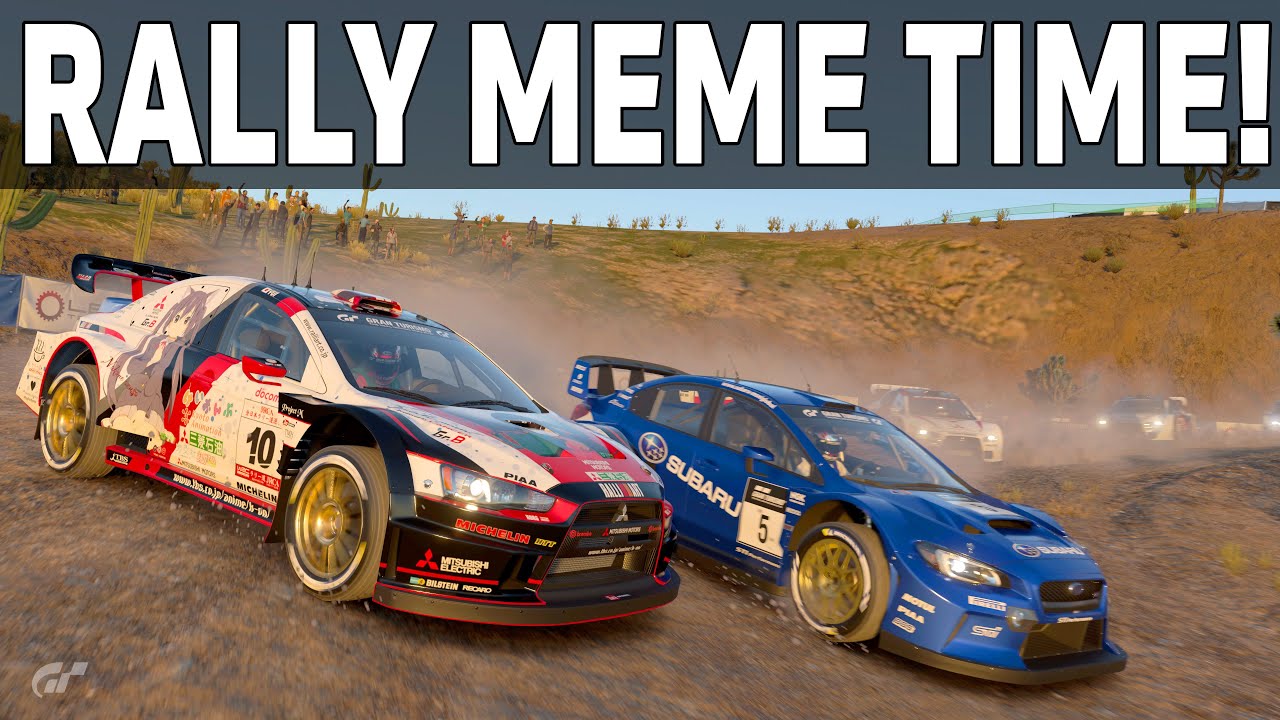 Gran Turismo 7 - Rally Meme Race, but it's Actually Fun. - YouTube