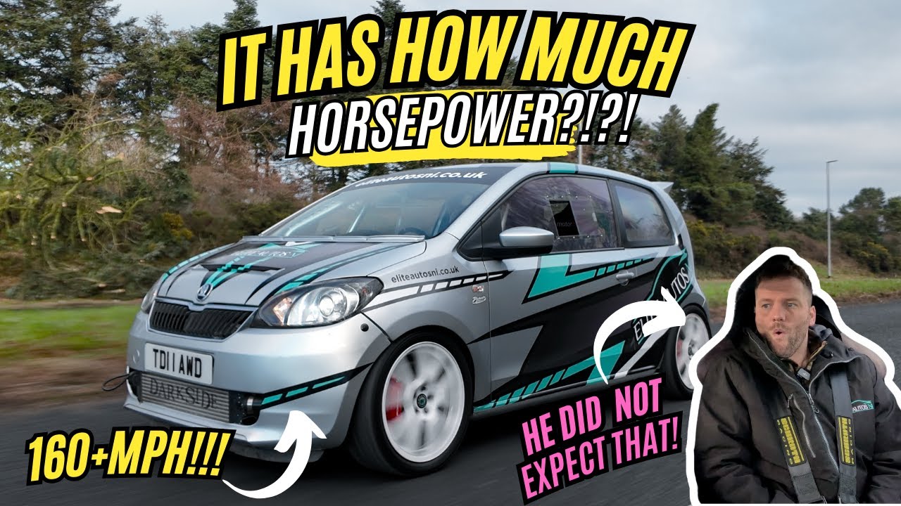 From City Car to RACE Car: 300BHP Skoda Citigo by Darkside Developments - YouTube