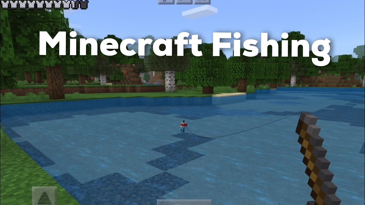 Minecraft Fishing - YouTube
