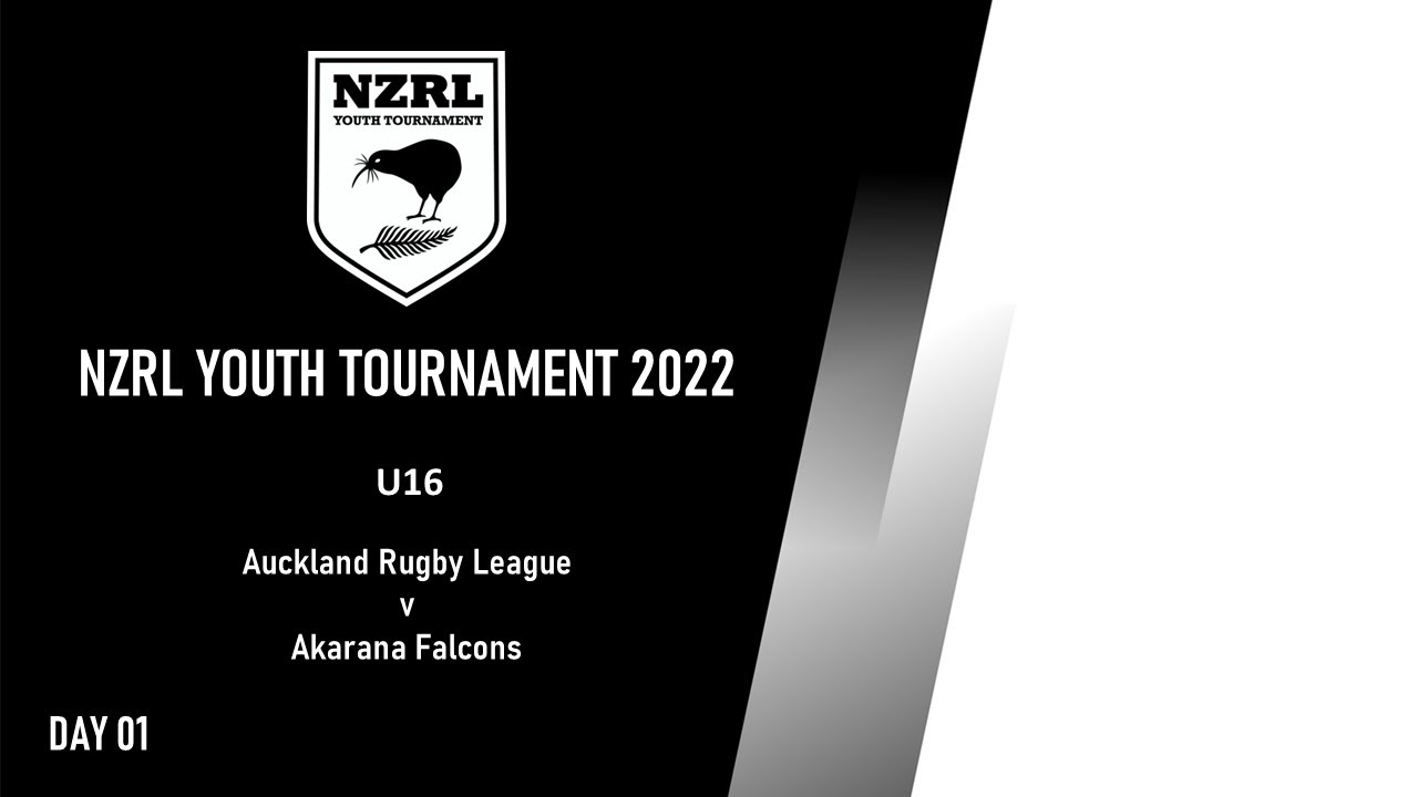 Auckland Rugby League v Akarana Falcons | u16 | NZRL Boys Youth ...