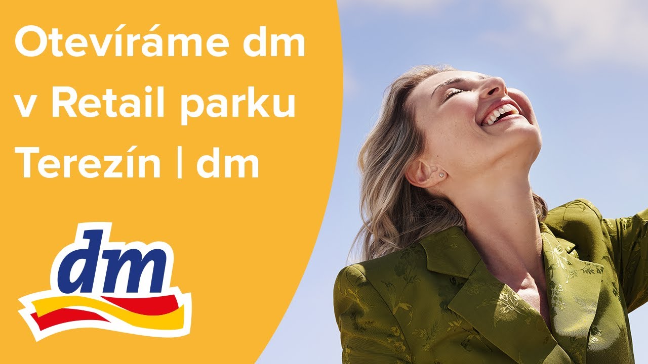 Otevíráme dm v Retail parku Terezín | dm drogerie - YouTube