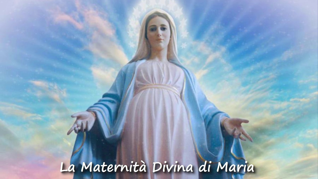 La Maternità Divina di Maria - omelia di p.Pablo Martin Sanguiao, 01.01 ...