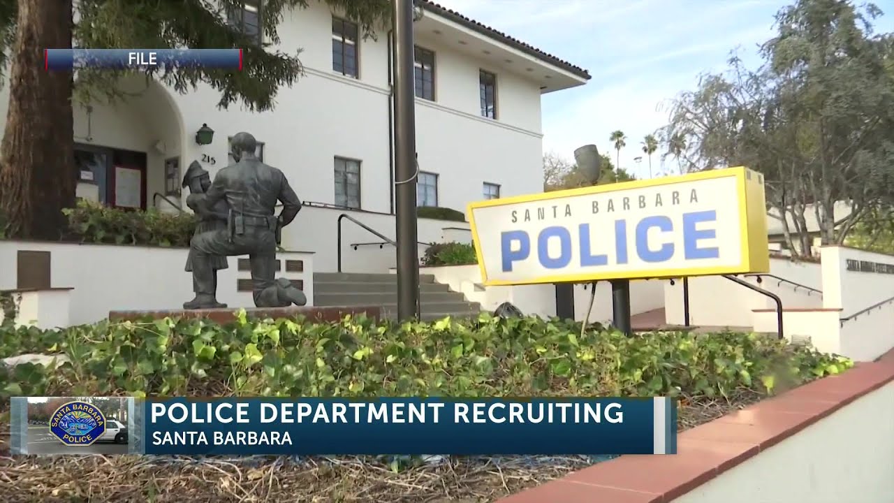 Santa Barbara Police Department is actively recruiting - YouTube