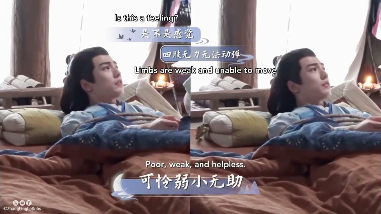 [Eng sub] Zhang Linghe's waking up after being kidnapped in Love's Rebellion BTS - YouTube