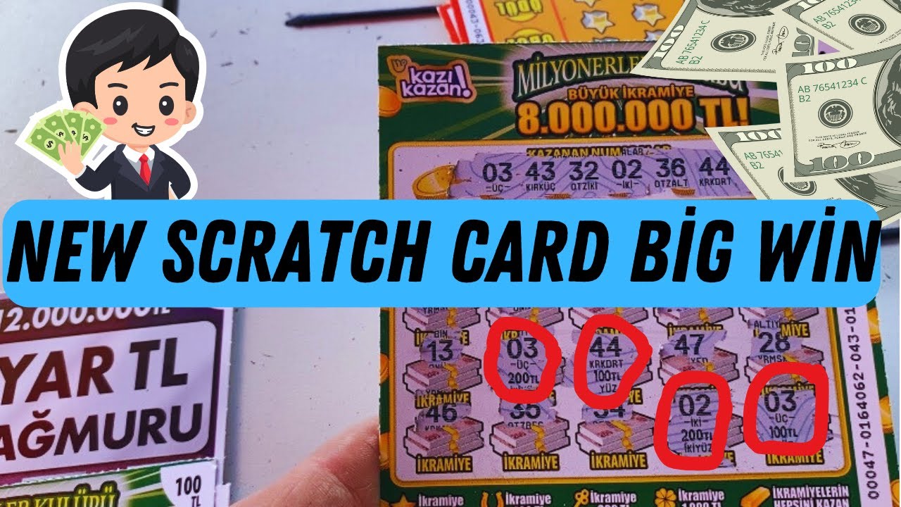 Big Wins on the Newly Released Scratch Card! Games of chance ! Jackpot ...