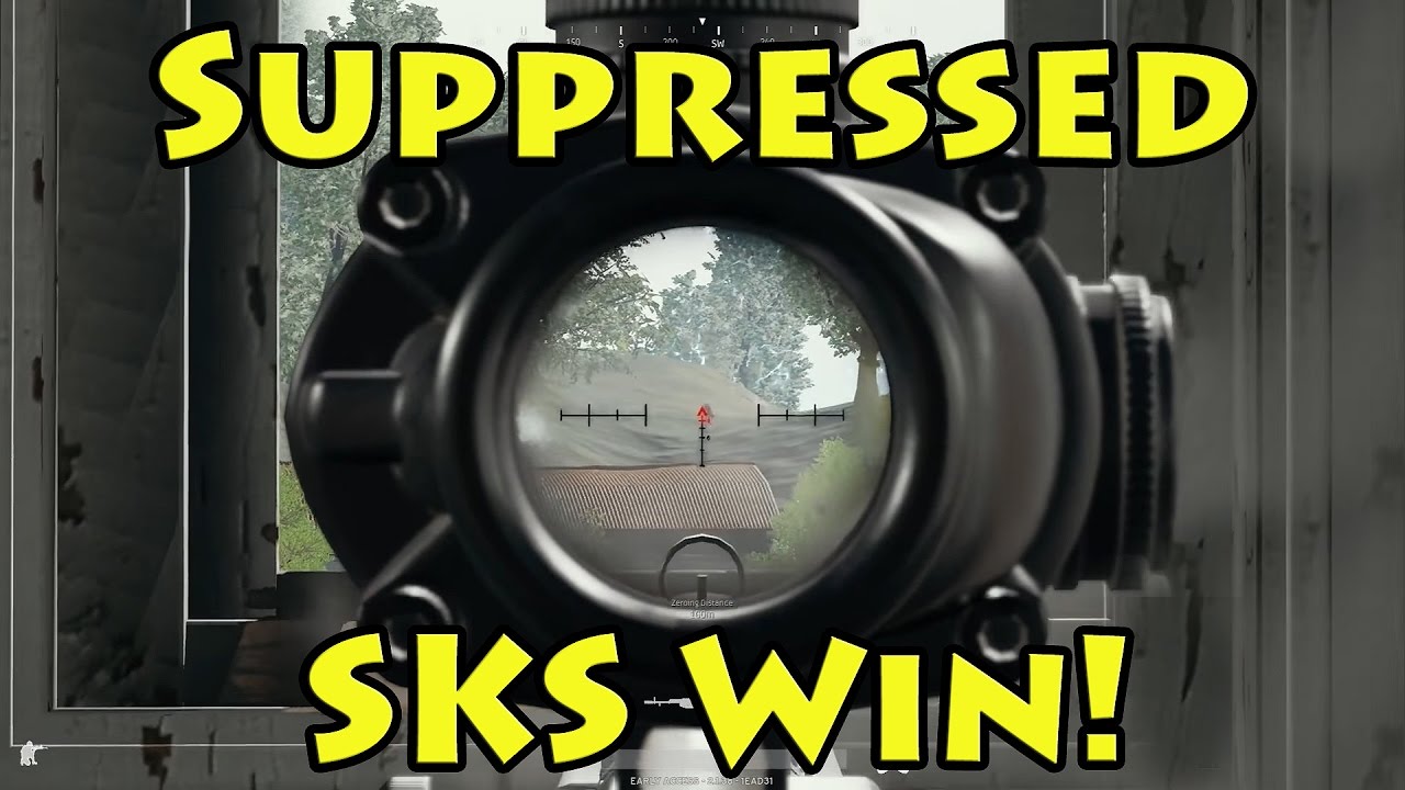 *Win* Suppressed SKS FTW - Playerunknown's Battlegrounds - YouTube