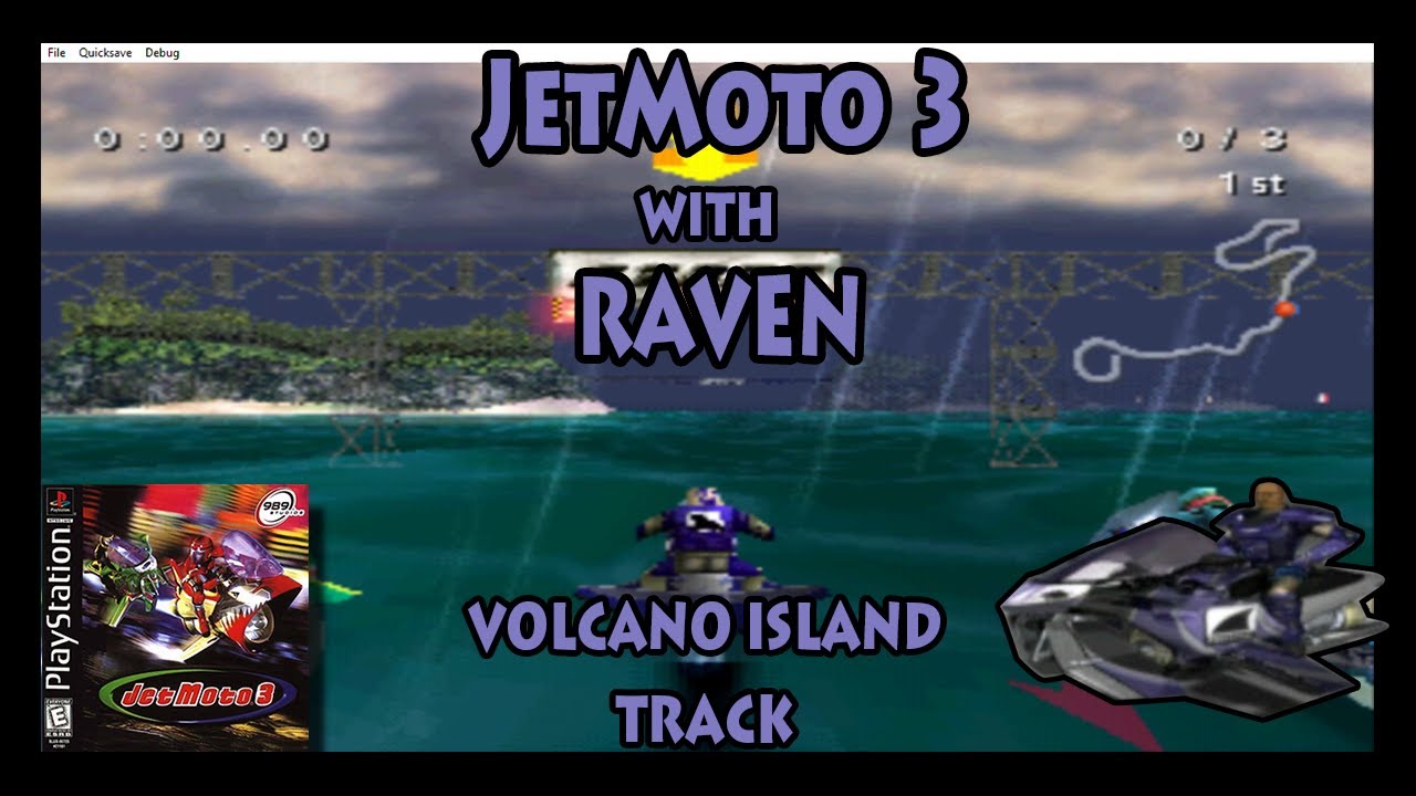 JET MOTO 3 WITH RAVEN GAMEPLAY PS1 - YouTube
