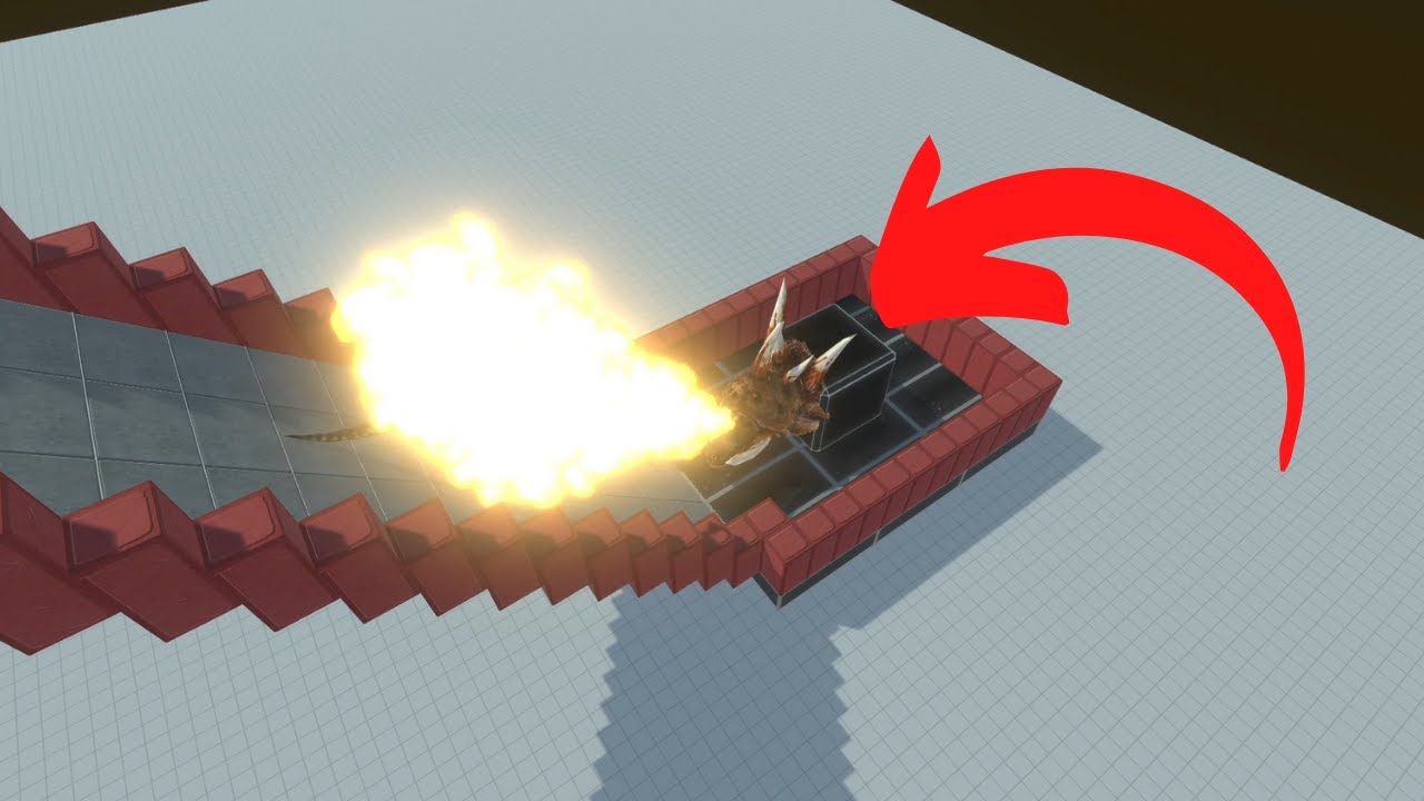 Sliding to gigantic Hellhound head | Animal Revolt Battle Simulator NEW ...