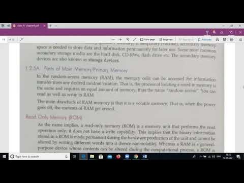 Class 11th CBSE || Information Practice || Ch-1 Computer System - YouTube