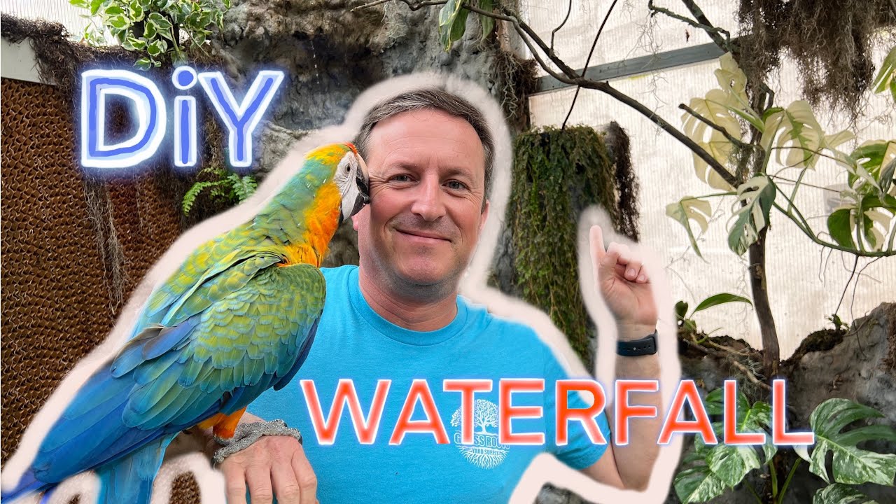 Create Your Own Stunning Waterfall! DIY Waterfall Tutorial - YouTube
