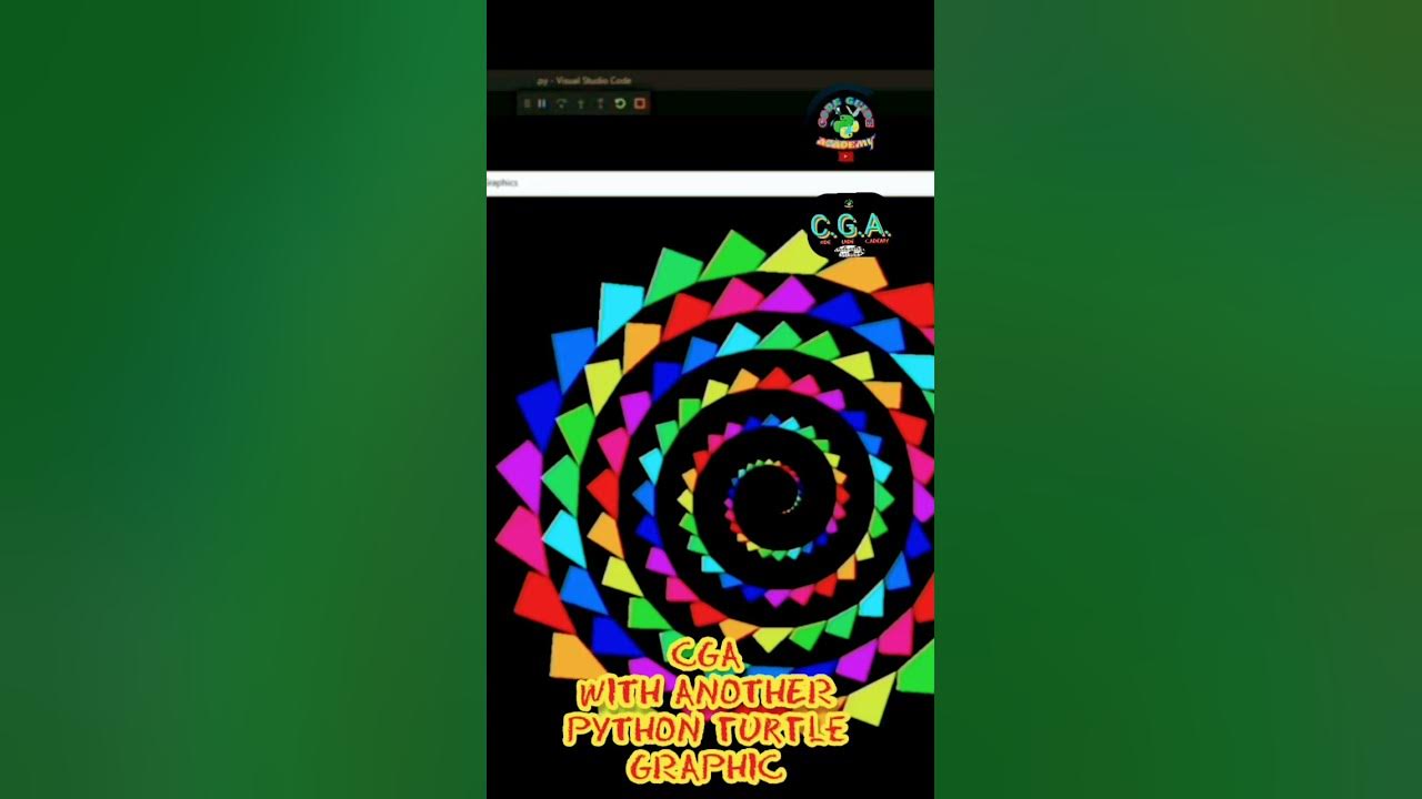 Python Turtle Graphic Pythonturtle Tutorial Shorts Short Youtube