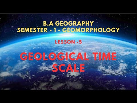 05 GEOLOGICAL TIME SCALE - YouTube