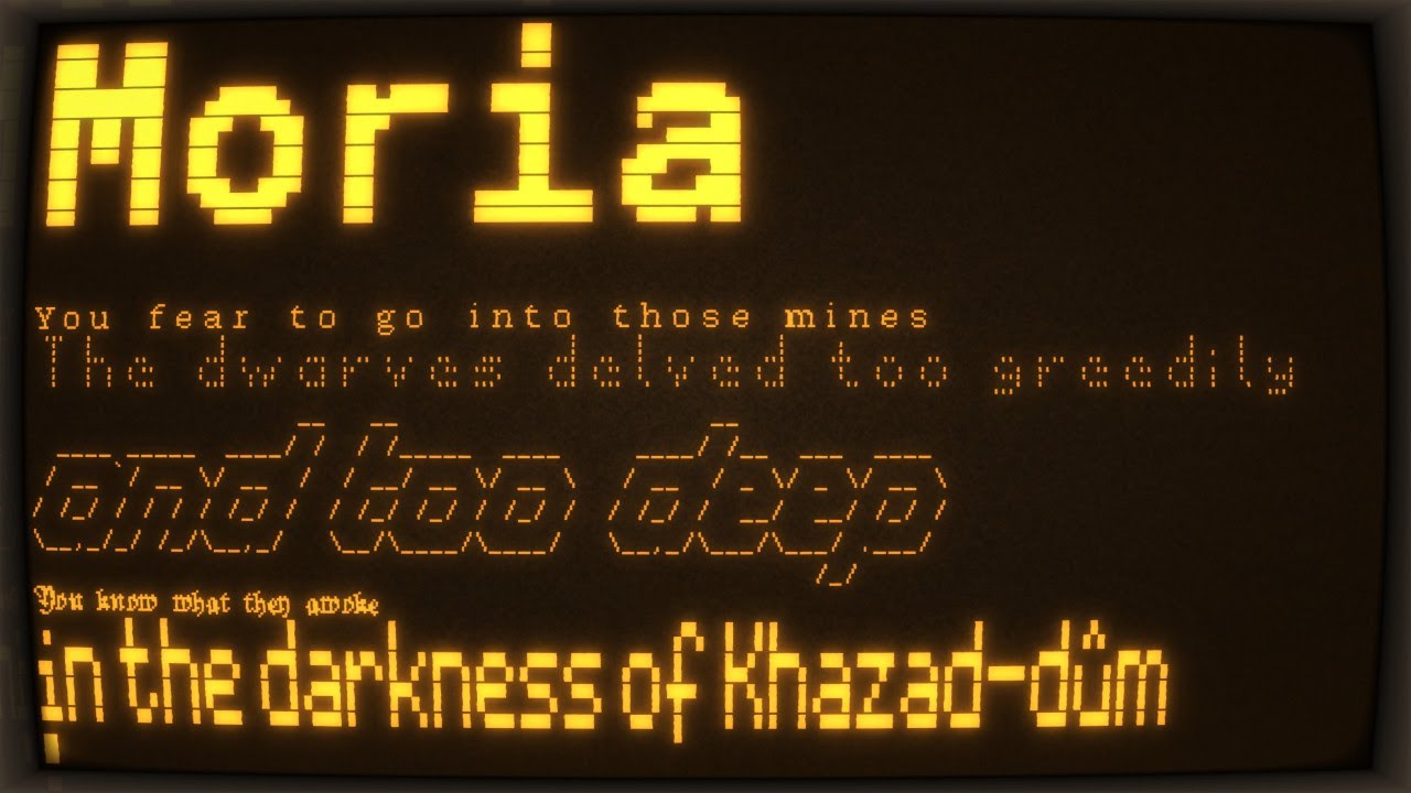 Moria (1983) — FOSS gaming on Linux! - YouTube