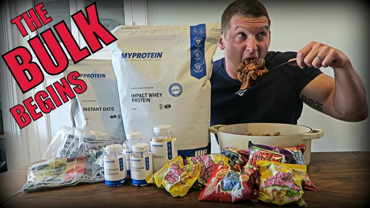 THE BULK BEGINS! My Bulking & Training Plan - YouTube