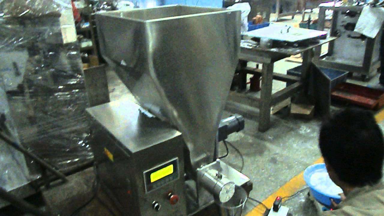 Semiauto horizontal auger filler, 40L hopper 600g filling40L hopper ...