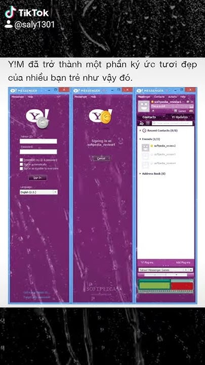 yahoo chat yahoo messenger kỷ niệm 8x,9x - YouTube