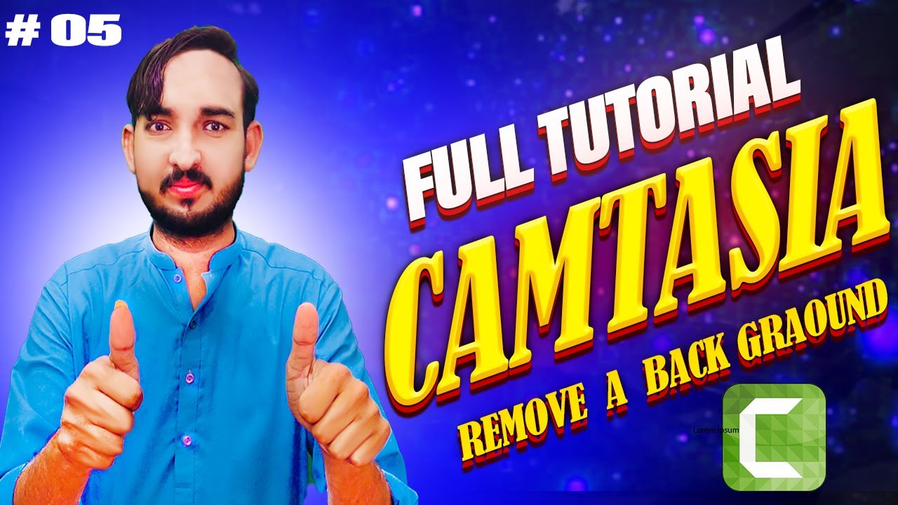 How to remove greenscreen in Camtasia || Technical Hassan || - YouTube