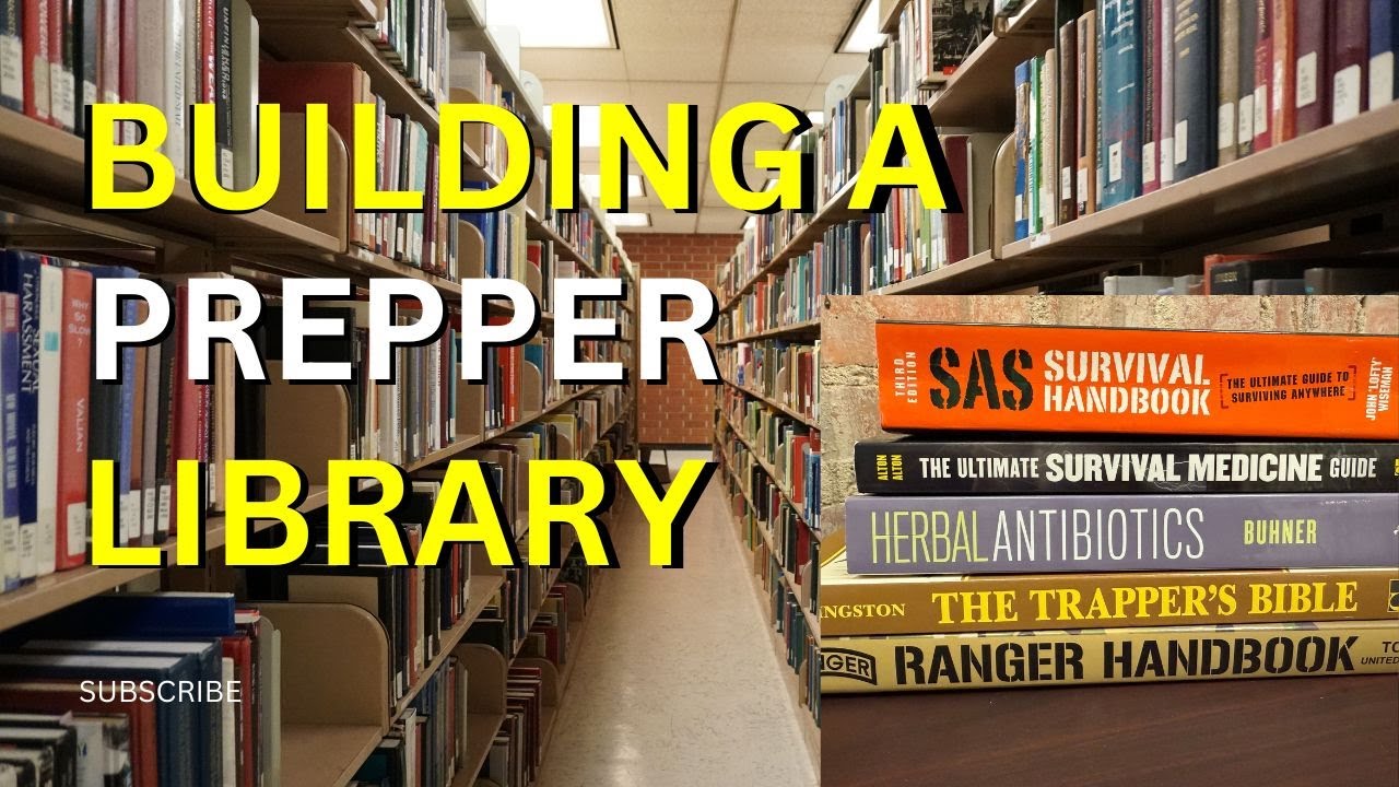 BUILDING A PREPPER LIBRARY - YouTube