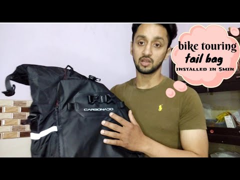 carbonado modpac 30l /tail bag for long ride /100%waterproof tail bag ...