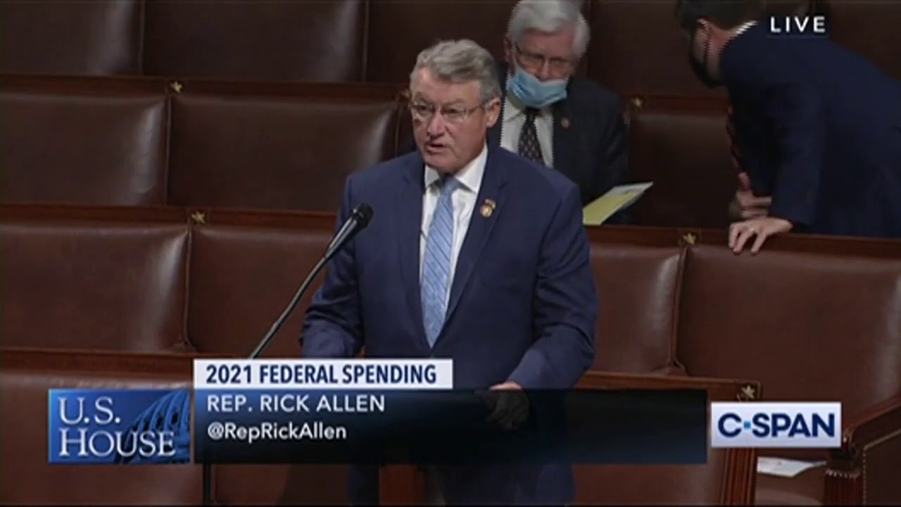 Rep. Allen (GA-12) Offers Amendment to FY21 State and Foreign ...