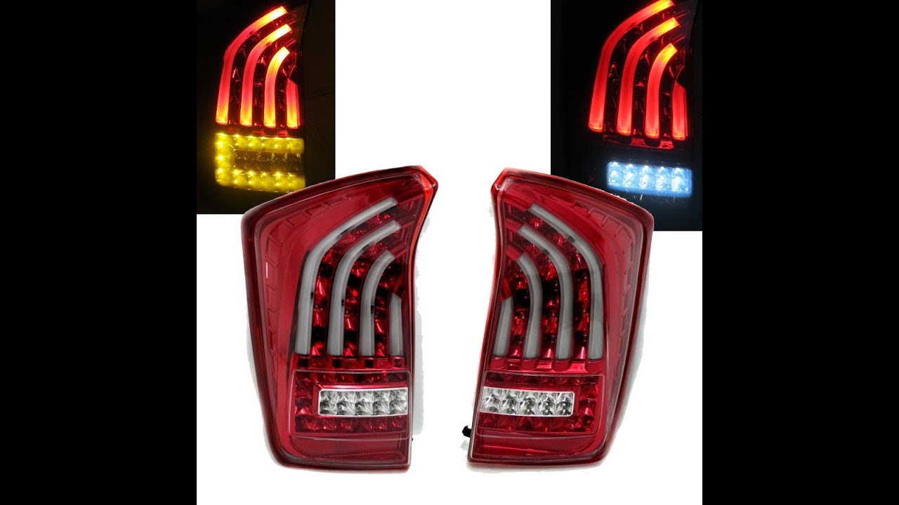PRIUS Hybrid 2009-2011 XW30 Pre-Facelift ALL LED Tail Rear Light Red ...
