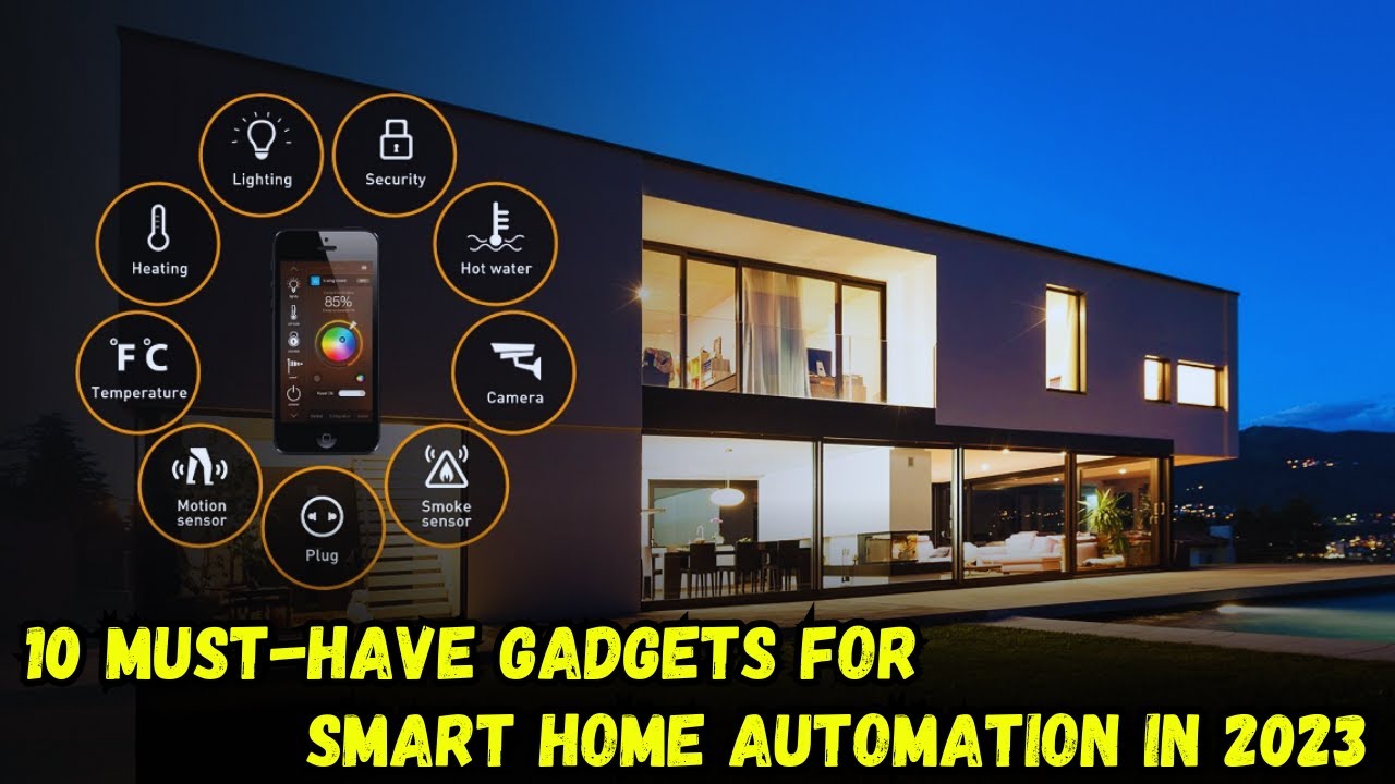 Top 10 Life-Changing Smart Home Gadgets Revealed - YouTube