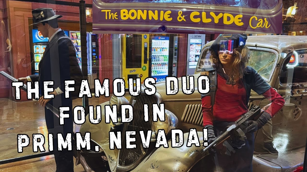 The Crime Couple Car Sits Inside Primm, Nevada Buffalo Bills Resort ...