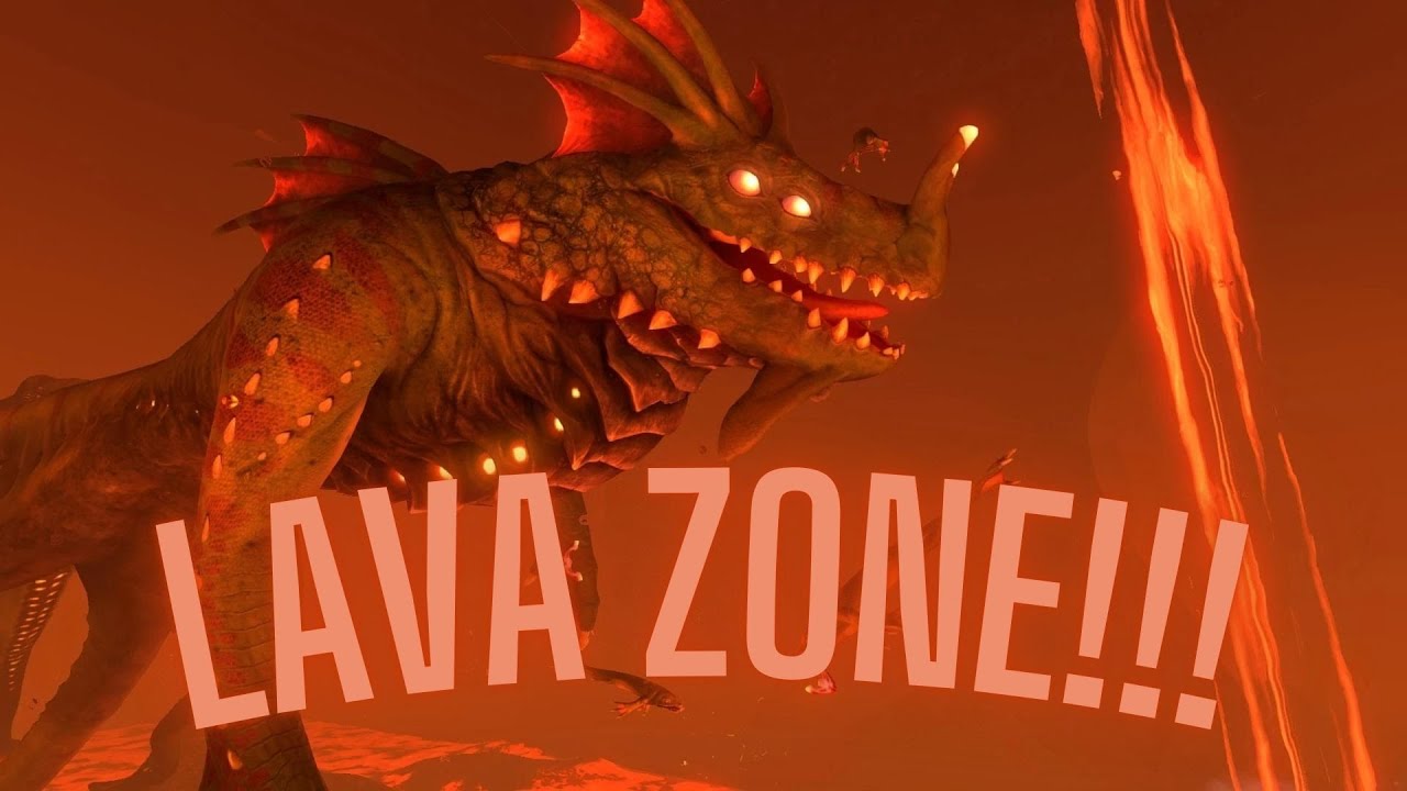 Diving into THE LAVA ZONE WITH LEVIATHANS IN SUBNAUTICA ...