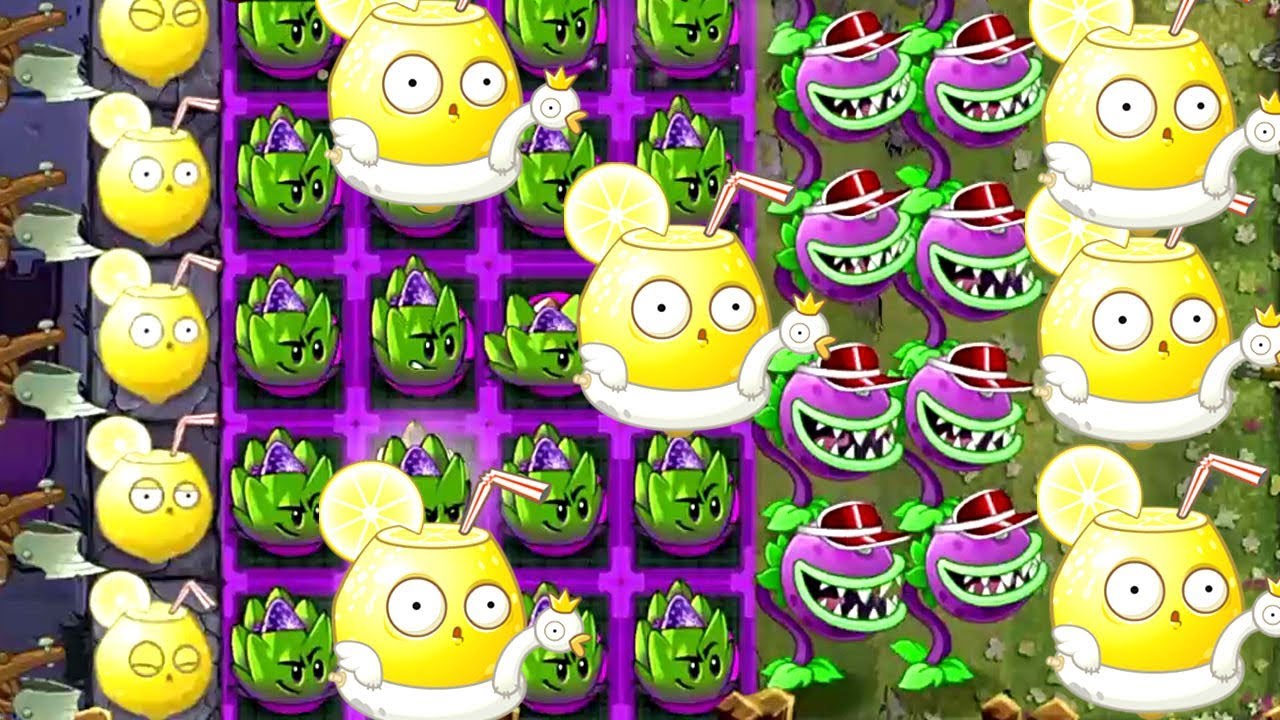 Plants VS Zombies 2 New Plant Acid Lemon in PVZ 2 - YouTube
