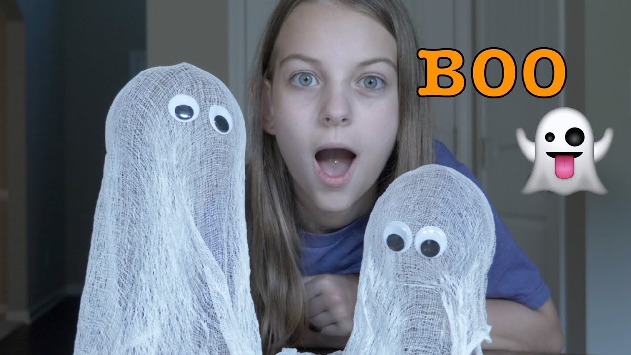 HALLOWEEN FLOATING GHOST CRAFT - YouTube