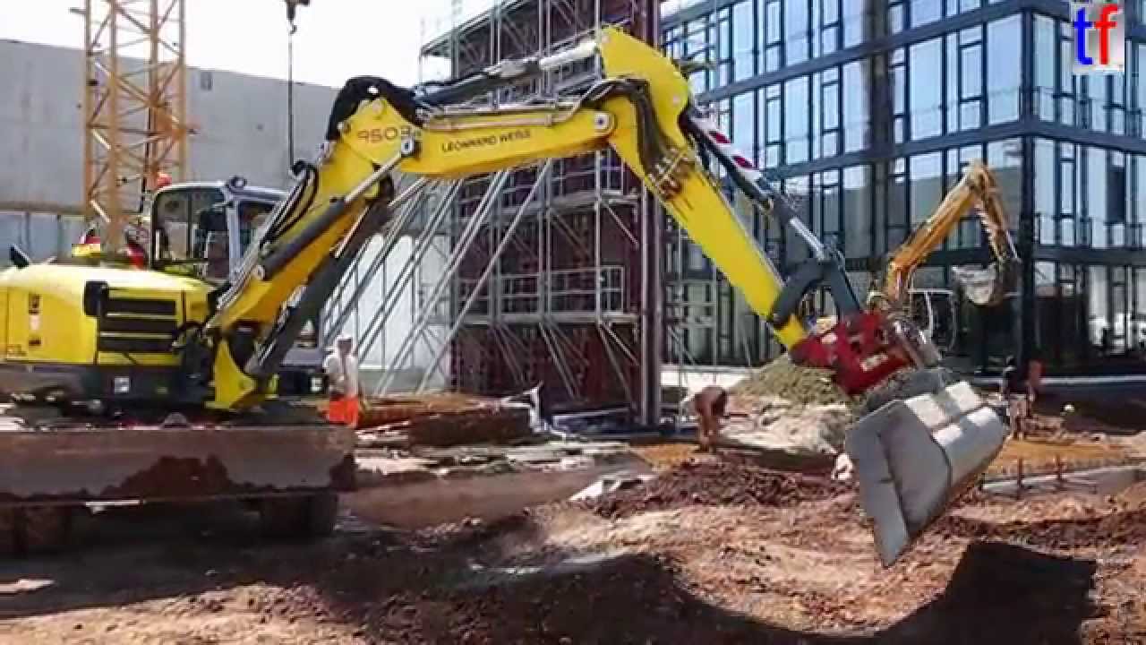 Wacker Neuson 9503 ² Mobil Excavator / Mobilbagger, Leonhard Weiss ...