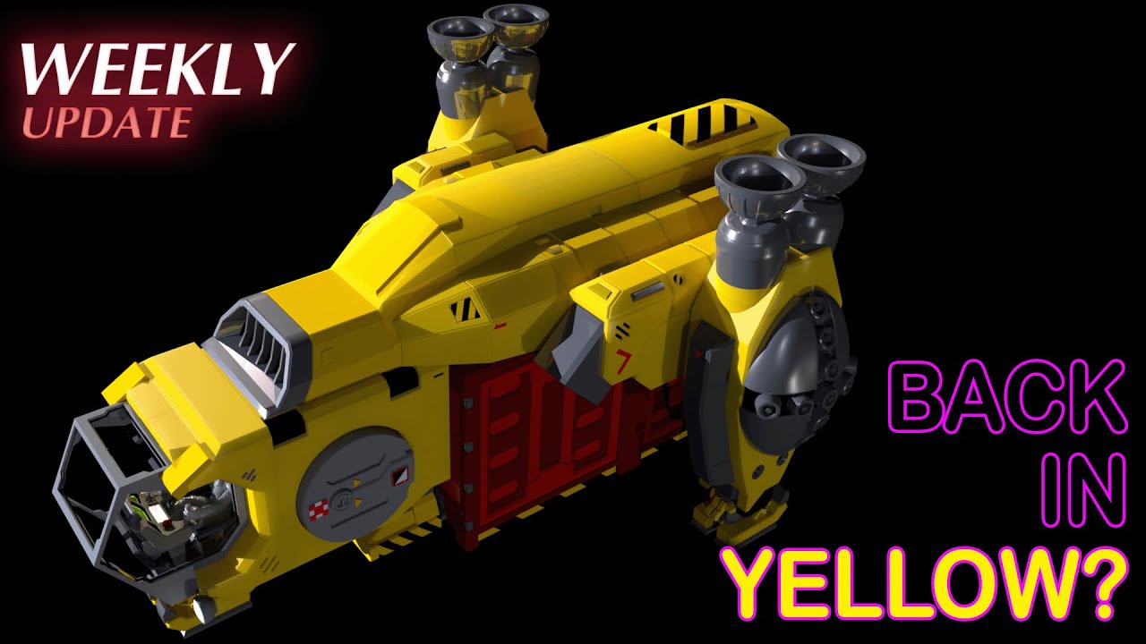 Weekly Update #33: Back in... Yellow? Lifting Up Tribes and Looking To ...