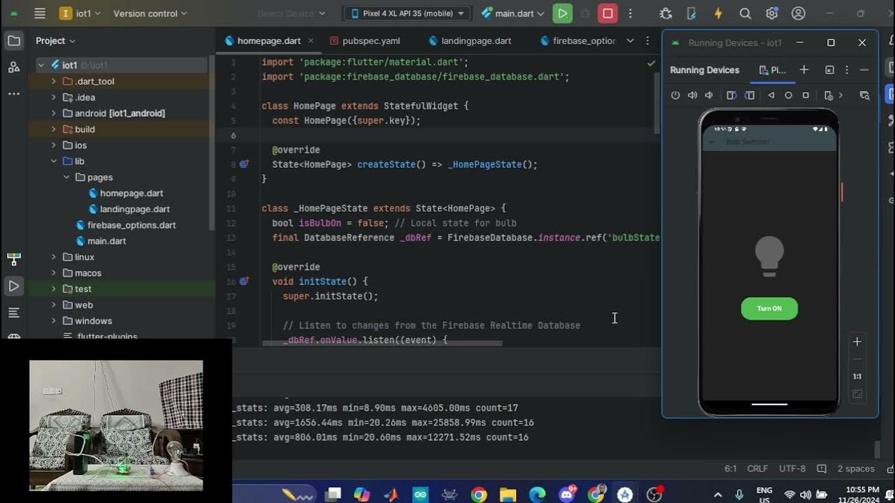Flutter Firebase ESP8266 IoT Project - YouTube