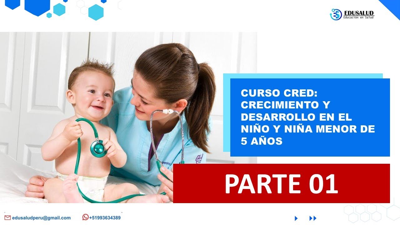 👶👶PARTE 1/3 Curso completo CRED: Crecimiento y Desarrollo en el niño y ...