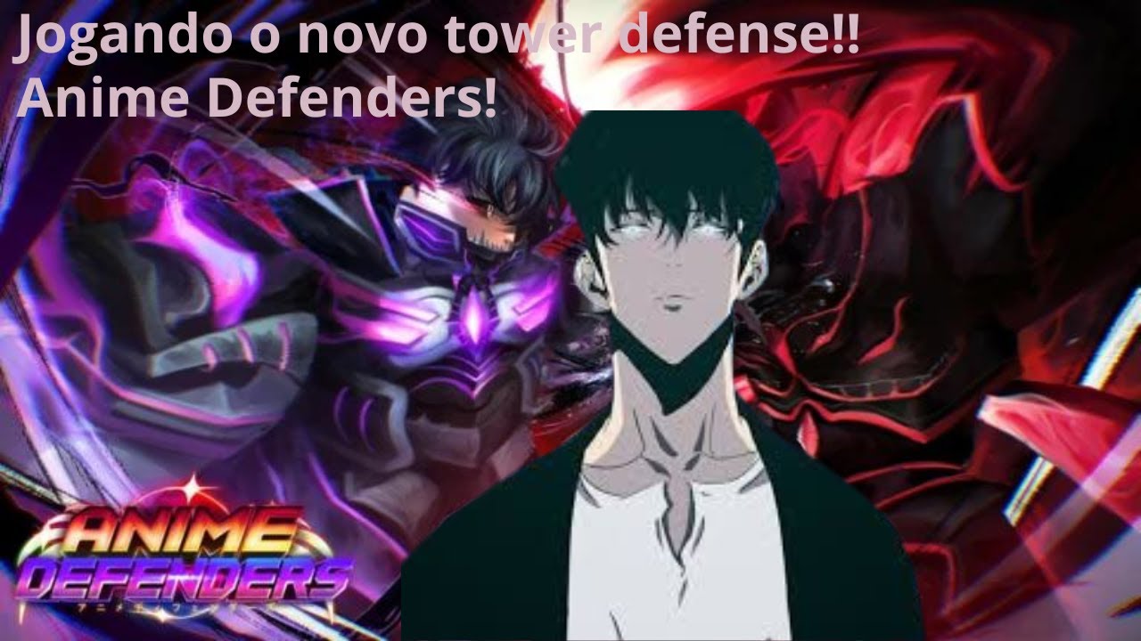 Jogando o novo tower defense Anime Defenders com inscritos!! - YouTube