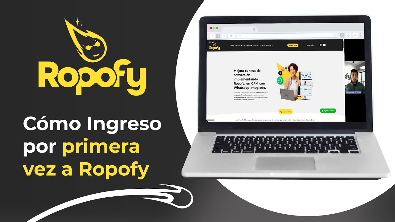 Tutorial: cómo ingresar por primera vez a Ropofy - YouTube