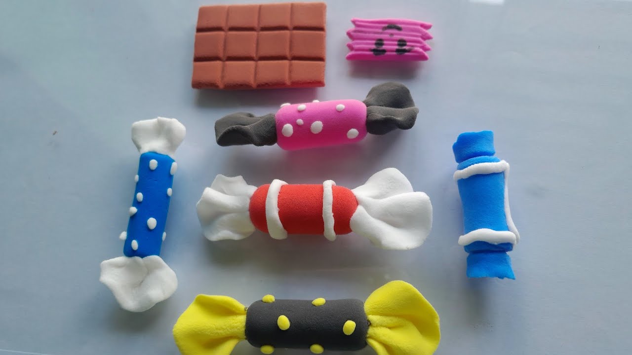 DIY | Clay Chocolate | Candy Bar | Clay Candy | Favorite and Satisfied ...