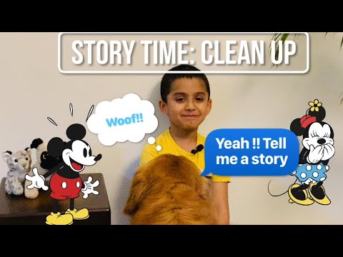 Clean Up Story for Children - YouTube