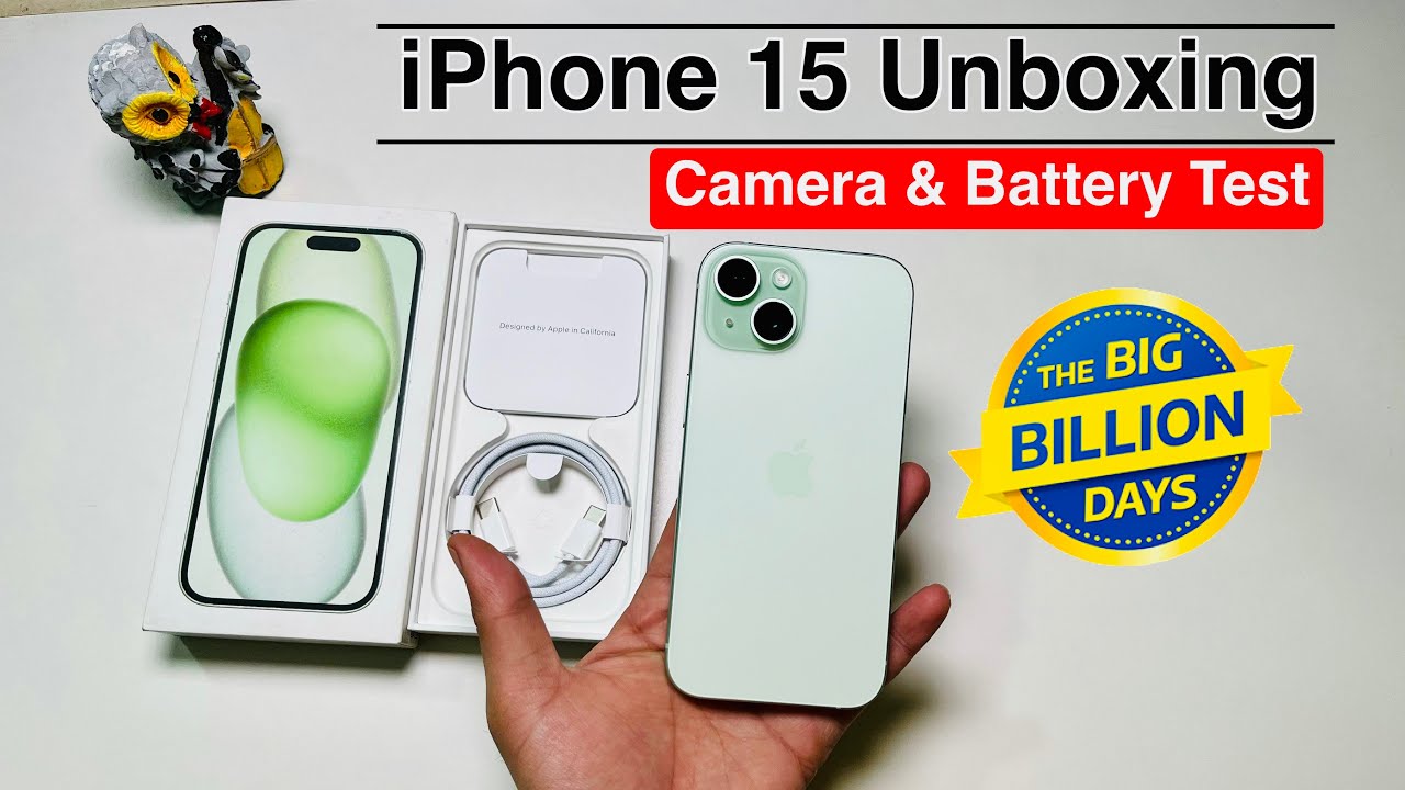 iPhone 15 Unboxing & Full Review ! - YouTube
