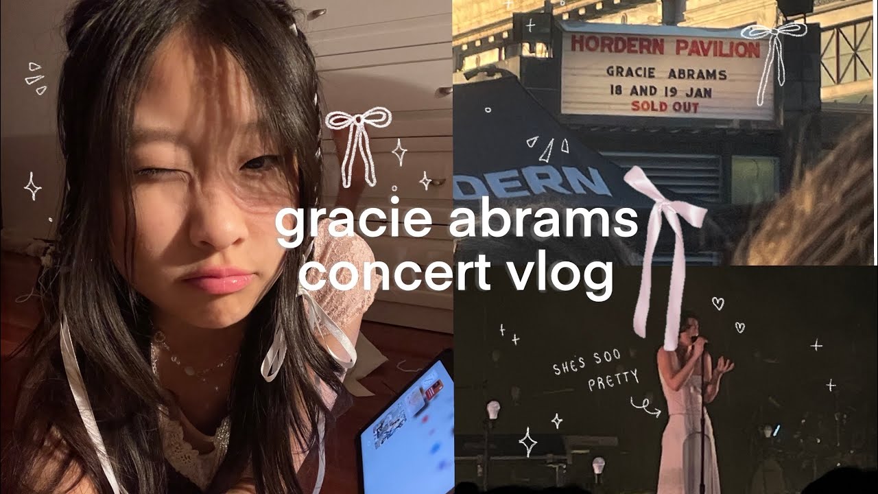 Gracie Abrams - Good Riddance Tour Vlog - Sydney night 1 - YouTube