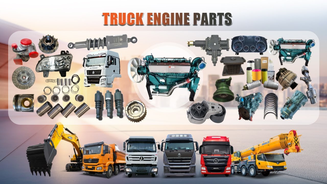 Sinotruk Howo Truck Engine Parts Hot Sale! - YouTube
