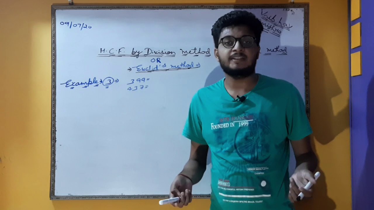 H C F By Division Method Or Vertical Method Or Euclid s Division h-c-f-by-division-method-or-vertical-method-or-euclid-s-division