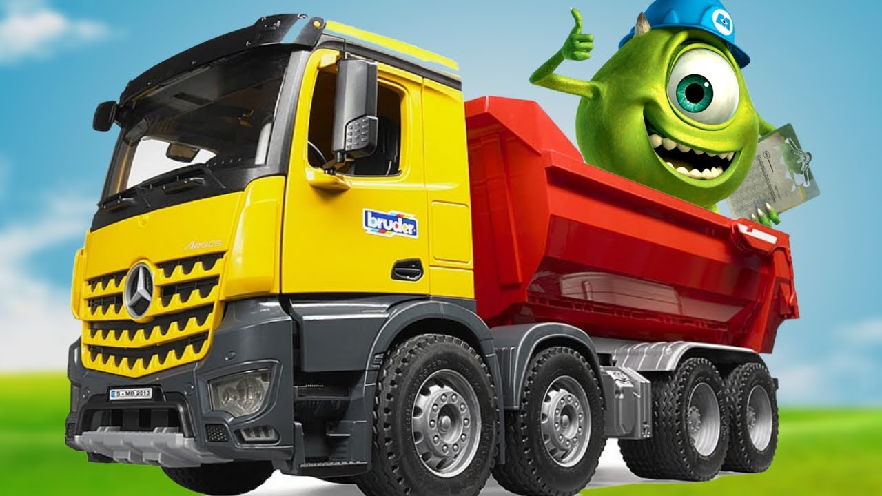 Cars, Fire Truck, Excavator, Police Cars, Tractor & Ambulance Toy ...