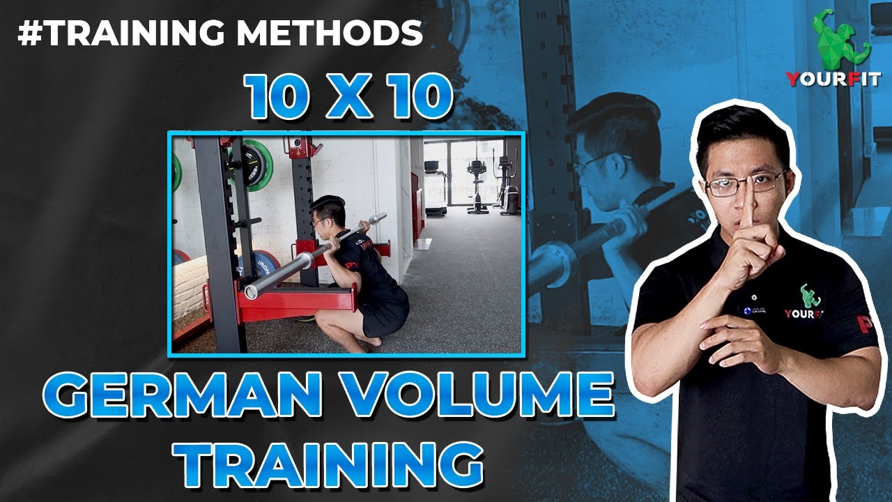 Hướng dẫn phương pháp GVT 10x10 - kĩ thuật tập luyện PHÁT TRIỂN CƠ BẮP ...