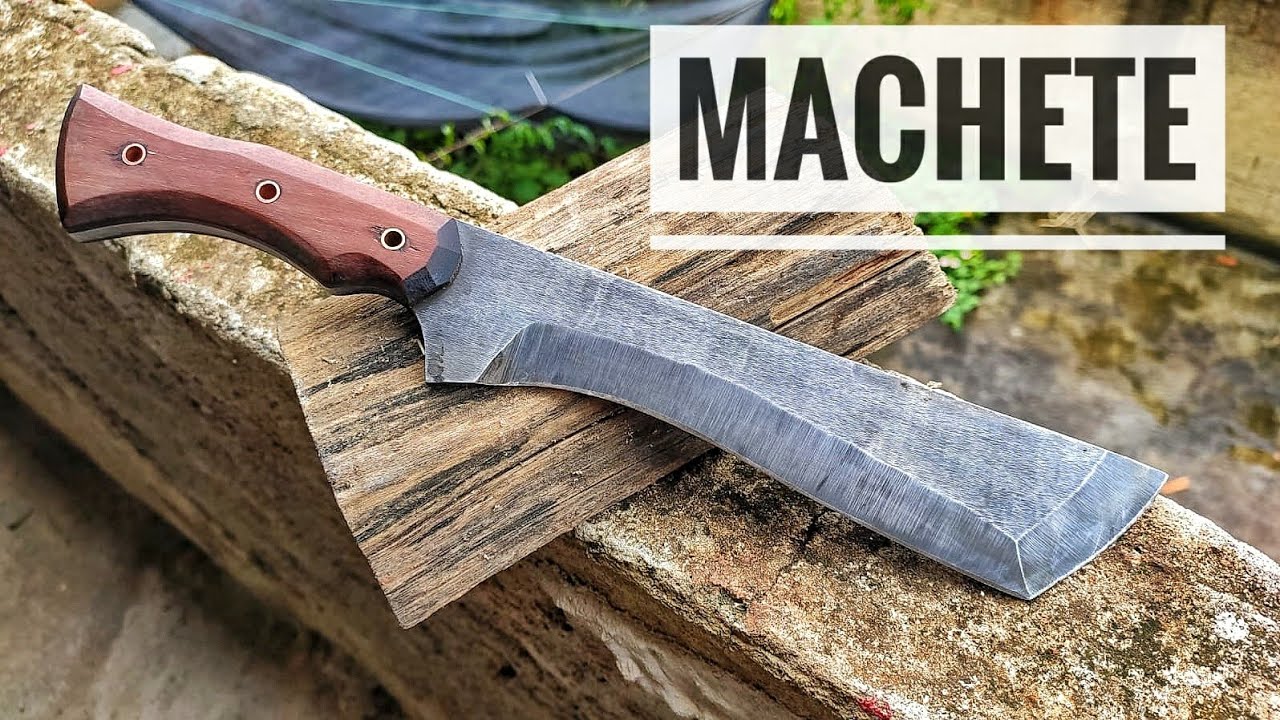 Knife Making - Making a Machete - YouTube