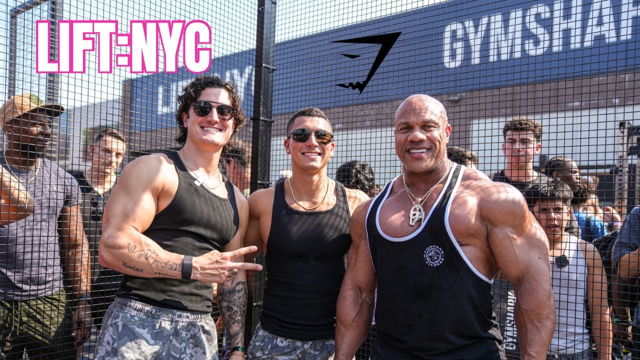 My first Gymshark Event as an Athlete | LIFT:NYC - YouTube