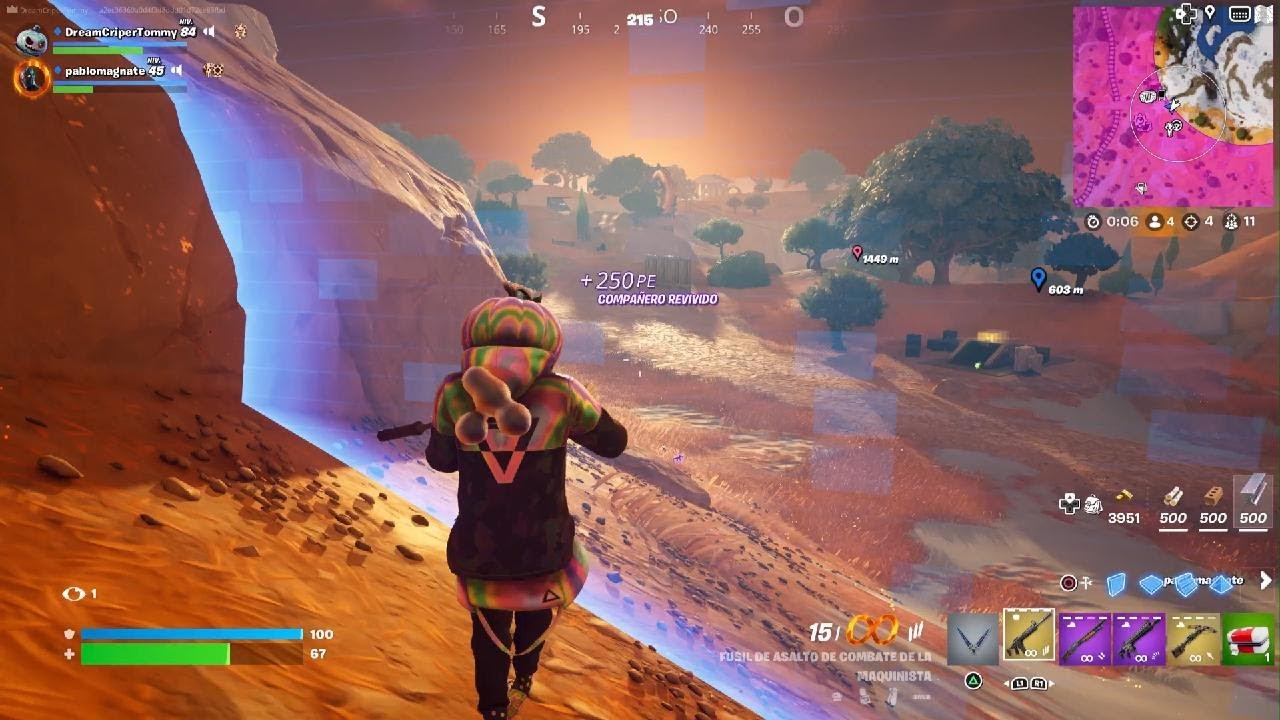 Fortnite gane con sime rad - YouTube