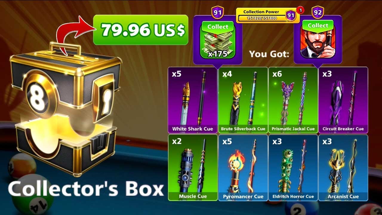 8 ball pool Buy 8 Expert Boxes 79.96 US $ 🤯 Offer Happy Hour - YouTube